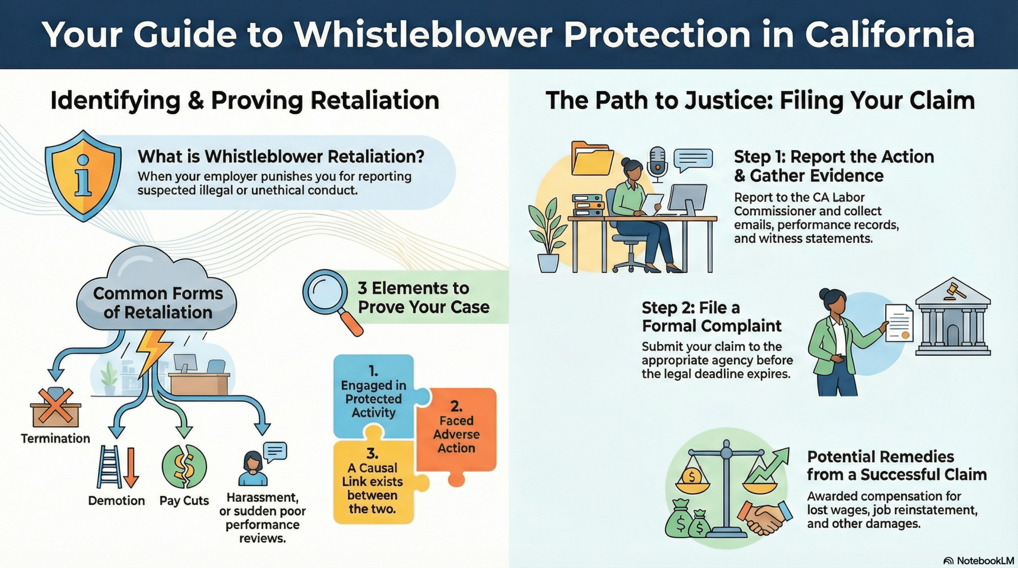 Whistleblower Retaliation California: Legal Protections